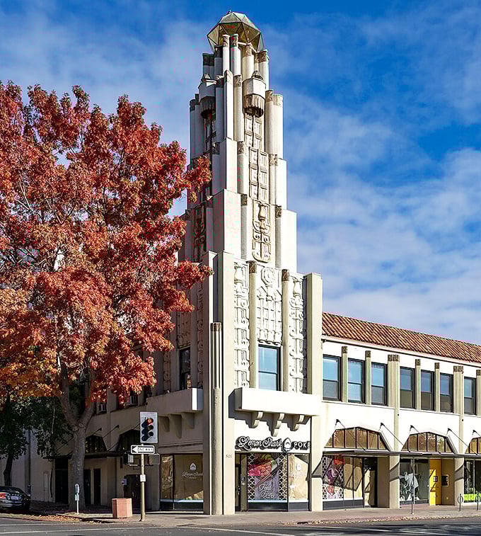 The Senator Theatre's Art Deco tower stands as downtown's exclamation point, a vertical celebration of entertainment that's been turning heads since before Instagram made architecture famous.