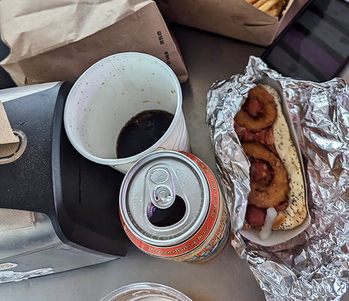 The Stubborn Soda fountain offers craft beverages that pair perfectly with your dog – like finding the right wine for your filet mignon.