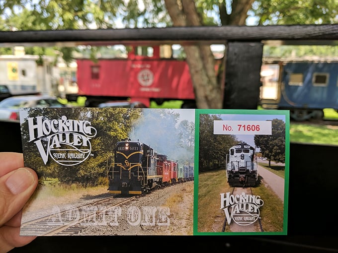 Your golden ticket to yesteryear doesn't need a Wonka factory—just the promise of rolling through some of Ohio's most picturesque countryside.