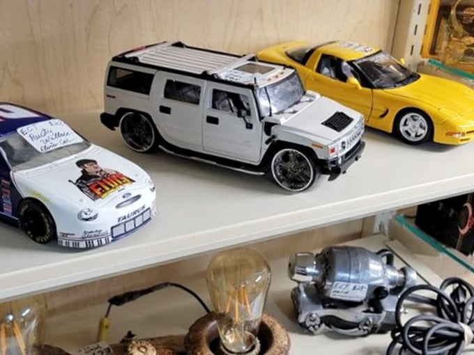 Miniature automotive dreams! These model cars represent every dad's project car fantasy, minus the oil stains and spousal disapproval.