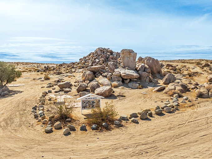 Desert rock formations that look like nature's attempt at sculpture – before it decided humans might do a better job and moved on to creating mountains instead.