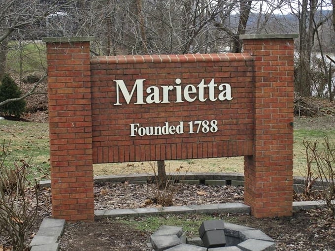 "Founded 1788" isn't just a date on a welcome sign—it's Marietta's bragging rights as Ohio's oldest permanent settlement.