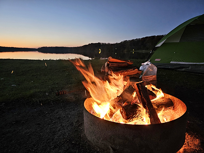 Campfire therapy: where s'mores, stories, and stargazing create memories more valuable than anything on Amazon.