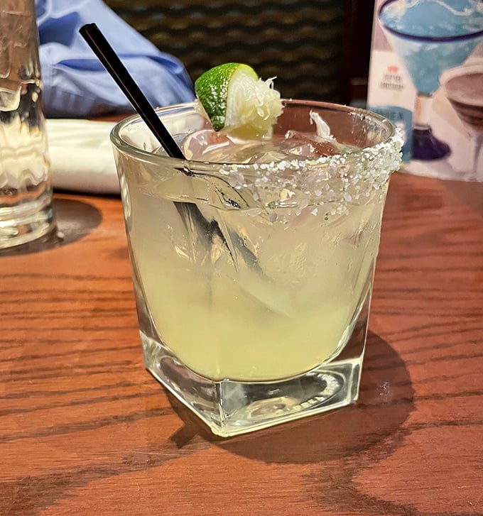 This cocktail brings tropical vibes to your table - vacation mode activated with every colorful sip.