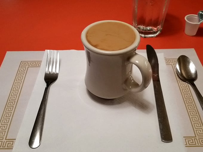 That sturdy diner mug isn't just holding coffee; it's cradling liquid optimism that's been fueling American mornings since before Instagram made breakfast famous.