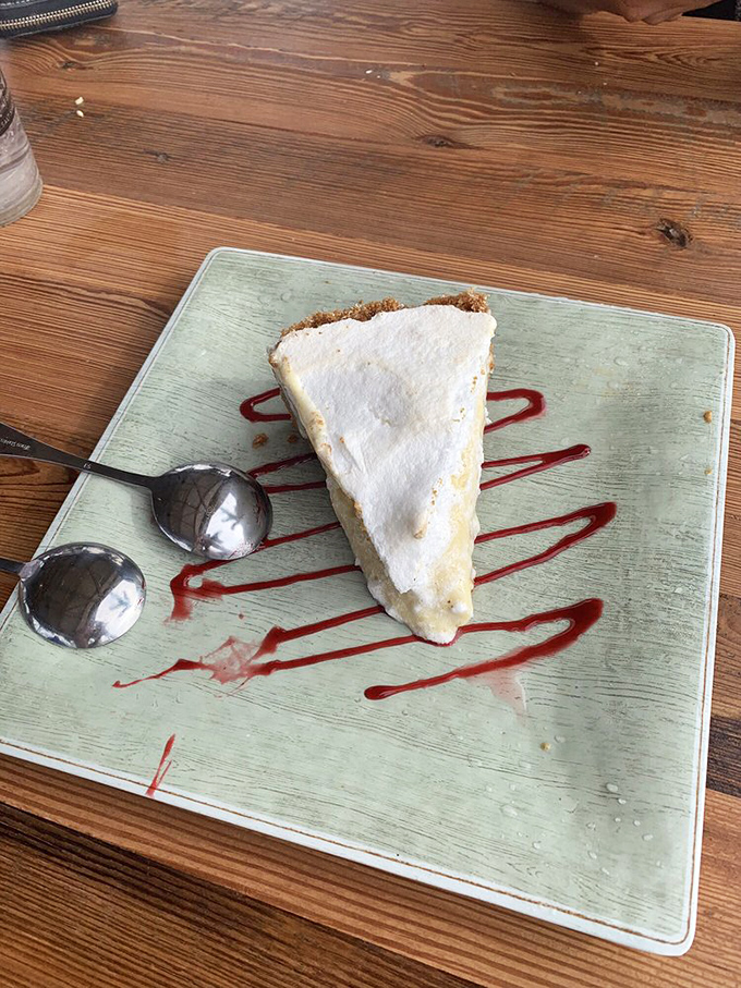 Key lime pie that strikes the perfect balance between sweet and tart—like Florida sunshine in dessert form.