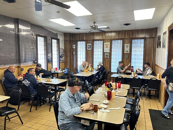 Where sandwich dreams come true – a dining room filled with regulars who know exactly why they've made the pilgrimage.