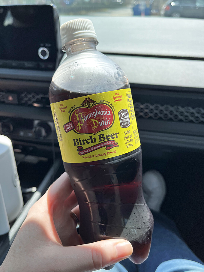 Pennsylvania Dutch Birch Beer—the perfect companion for hoagie bliss. This regional favorite adds just the right sweet counterpoint to all that savory goodness.