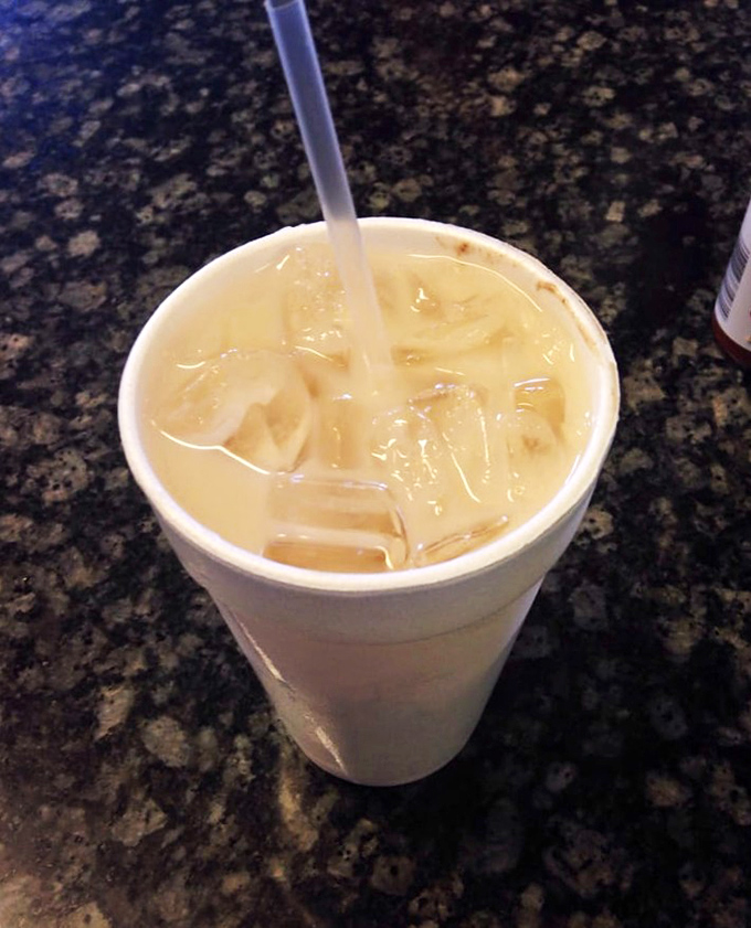 The horchata here doesn't play second fiddle to the tacos—it's the perfect supporting actor that occasionally steals the scene. Creamy, cinnamon-kissed refreshment.