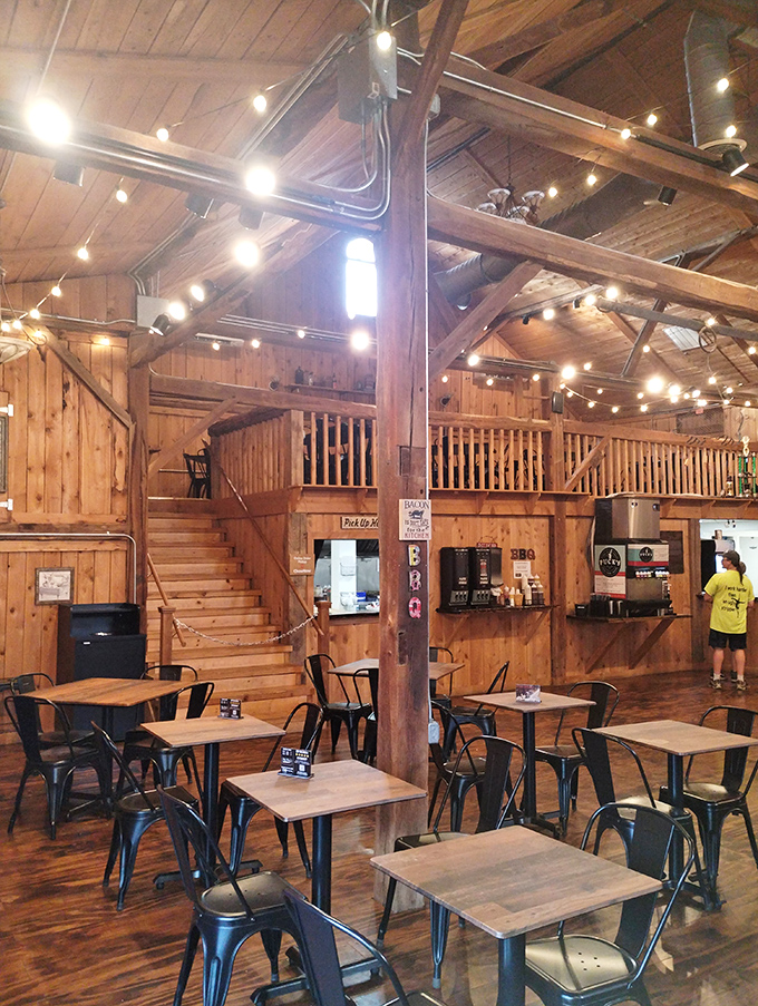 The loft adds character, like your favorite dive bar decided to grow up but keep its soul.