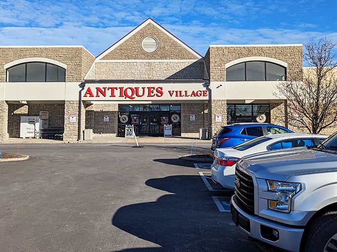 Don't let the unassuming exterior fool you. Inside this limestone fortress lies 80,000 square feet of vintage wonderland waiting to be explored.