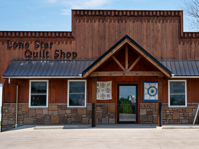 The Lone Star Quilt Shop showcases textile artistry that would make your smartphone-addicted teenager actually look up and take notice.