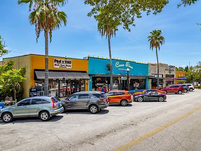 Downtown's colorful storefronts house independent businesses where owners actually remember your name—and possibly what you bought last time.