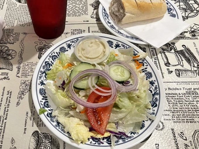 A garden-fresh salad that proves Sebastian's isn't just about hearty comfort food. Those vibrant vegetables and crisp lettuce offer the perfect counterbalance.