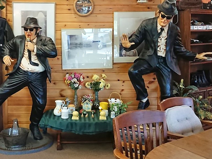 These Blues Brothers statues aren't on a mission from God – they're on a mission to become the conversation piece in your living room.