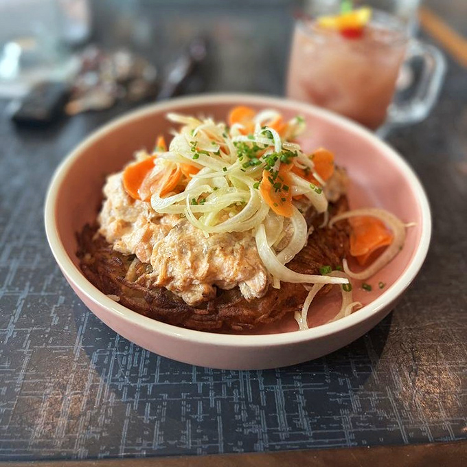 This isn't just comfort food—it's a warm hug on a plate. The delicate balance of rich and fresh makes you wonder why you'd eat anything else.