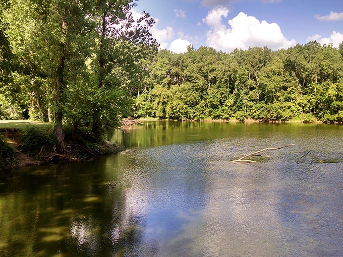 Dillon State Park: Mirror-like waters reflect a perfect summer sky. If tranquility had an address, this would be it.
