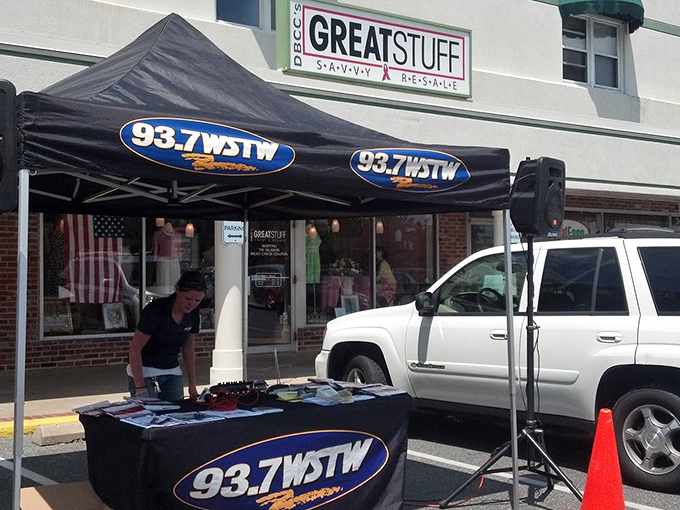 Great Stuff lives up to its name with a boutique thrift experience – sometimes even hosting local radio events!