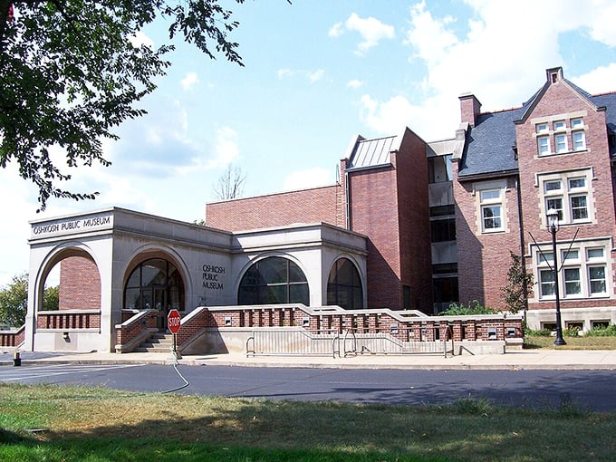 The Oshkosh Public Museum blends old-world charm with modern accessibility, like a favorite aunt's house.