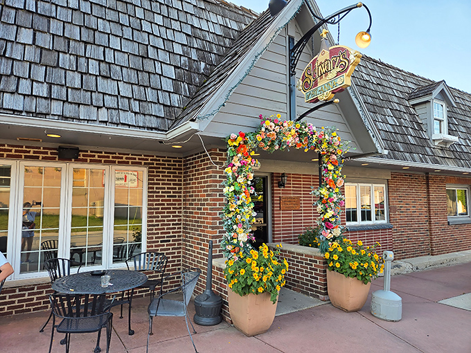 Schwarz's entrance, framed by that explosion of colorful flowers, is like Wisconsin's version of the yellow brick road – it leads to delicious magic.