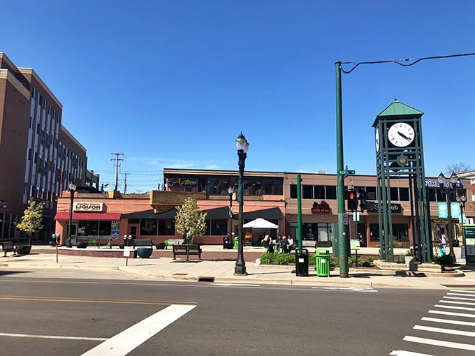 Bus routes connect East Lansing's amenities without the hassle of parking – your car might get jealous from sitting in the garage.