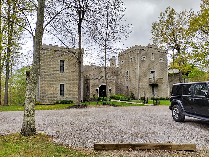 Winding paths lead to storybook charm. This hidden gem proves Ohio knows how to do fantasy right.