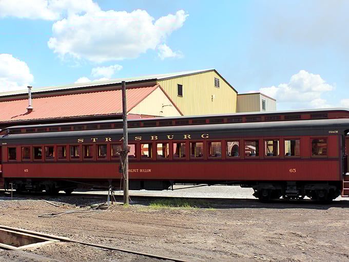 Strasburg's vintage passenger car isn't just transportation—it's a time machine to when food was honest and true.
