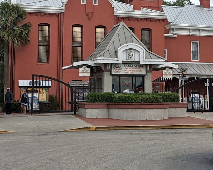 That innocent-looking ticket booth hides the entrance to one of St. Augustine's most notorious historical sites.