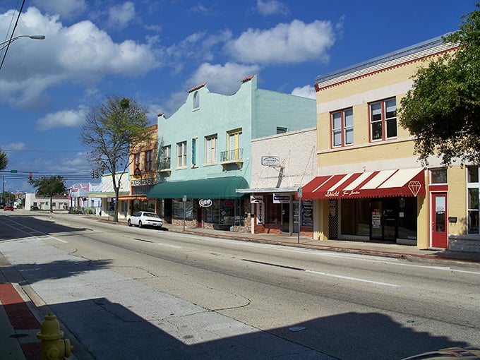 Historic buildings in downtown Titusville house local businesses where "taking your time" isn't just allowed—it's encouraged.