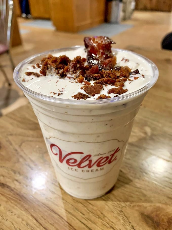 A milkshake so thick the straw stands at attention. This isn't just a drink—it's a commitment to deliciousness. 