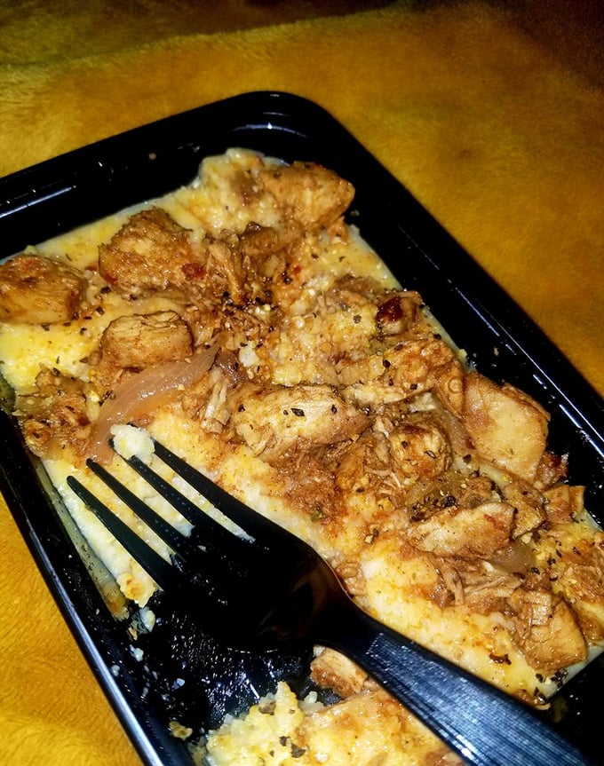 Comfort food that understands you. These chicken and grits are what Southern grandmothers would make if they opened a bakery in Ohio.