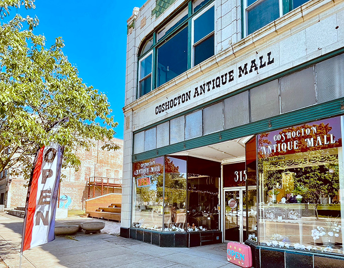 The Coshocton Antique Mall invites treasure hunters to dig for memories—someone else's could become yours for the right price.