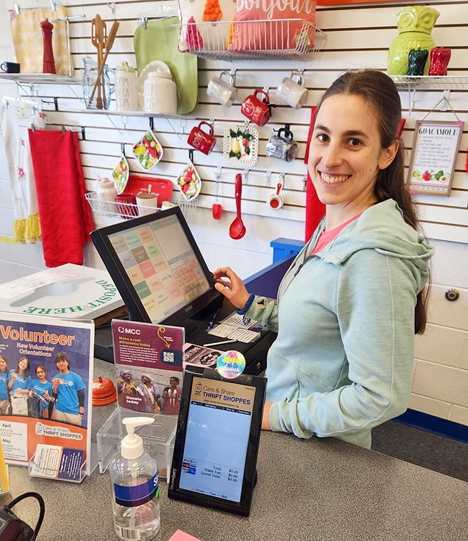 Behind every great thrift store is a smiling volunteer making magic happen. The real MVPs of the secondhand shopping experience.