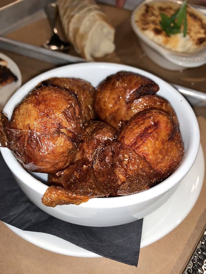 These aren't just potatoes—they're crispy, golden-brown flavor bombs that have clearly been introduced to heat at exactly the right moment.