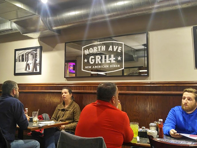 The lunch crowd knows what's up – this is where locals come to catch up and chow down.