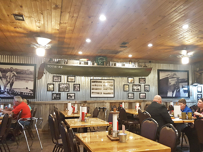 Every wooden table tells a story of families gathering, deals being made, and friendships deepening—all over plates of perfect catfish.