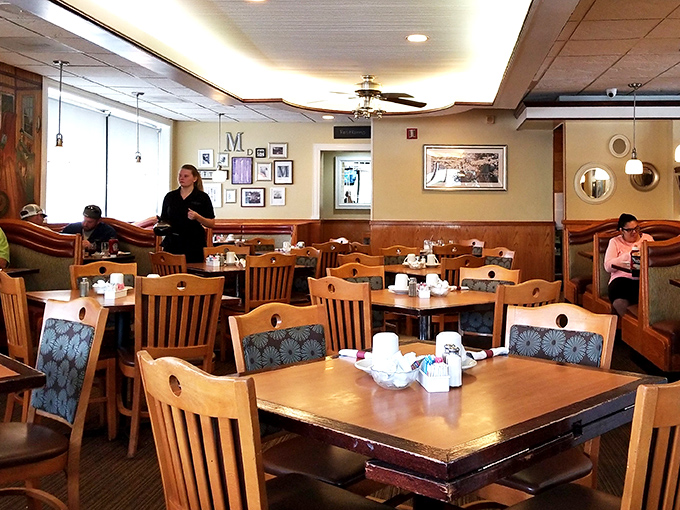 Where strangers become regulars and regulars become family—the dining room buzzes with the soundtrack of community.