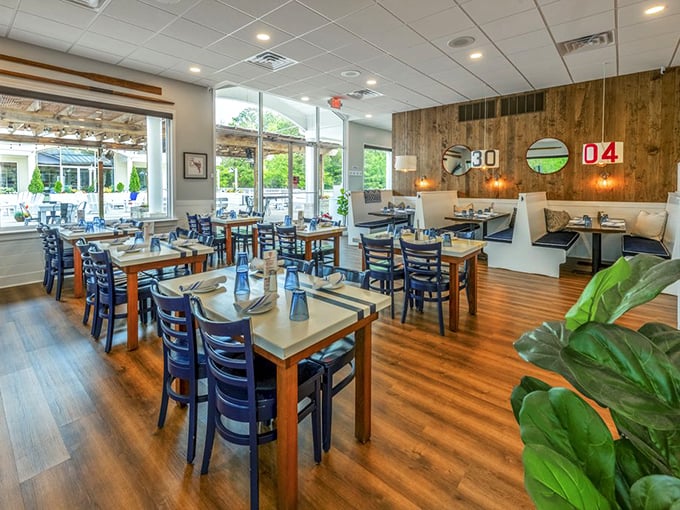 The dining room strikes that elusive balance—polished enough for anniversary dinners yet comfortable enough for Tuesday night cravings.