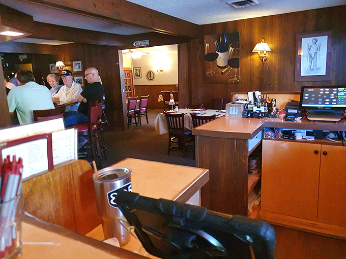 Where memories are made between bites of perfectly grilled meat. The wood-paneled dining room has witnessed countless celebrations and first dates.