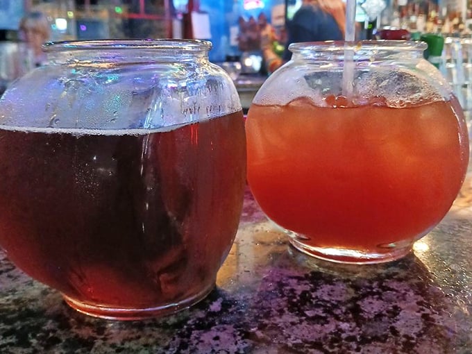 These fishbowl cocktails don't just quench your thirst—they throw a little party in your mouth while you contemplate your next seafood conquest.
