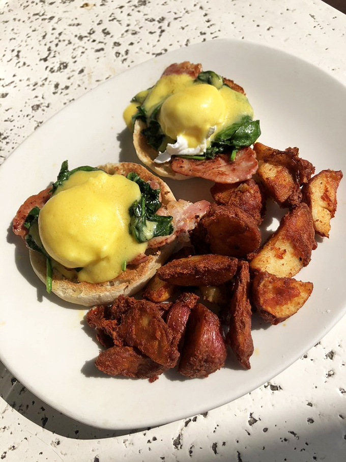 Eggs Benedict with an Irish twist – the perfect weekend indulgence that makes you wonder why breakfast can't be an all-day affair.