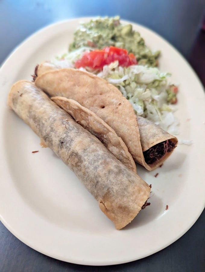 These flautas are like the quiet, elegant cousin at the family reunion who somehow steals the show without even trying.