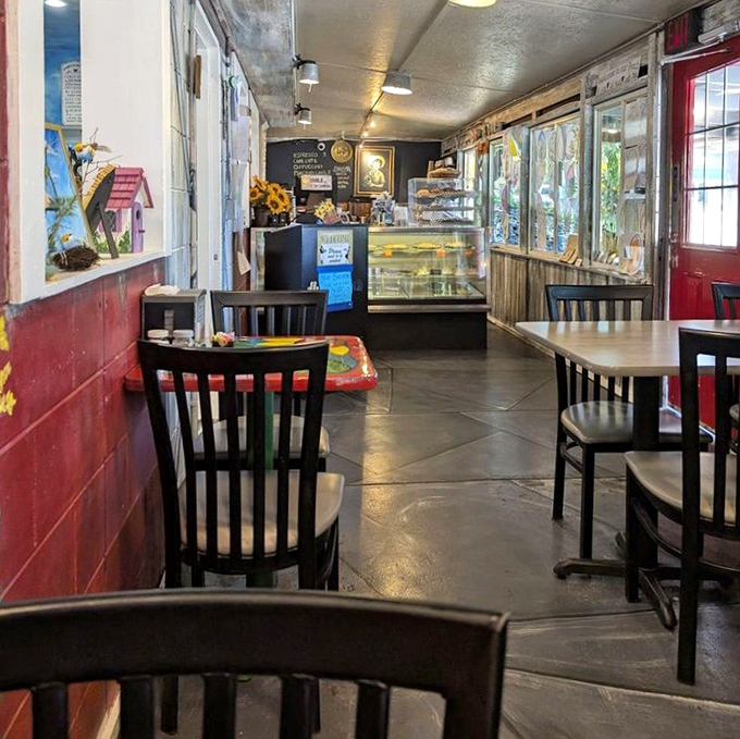Simple tables, wooden walls, and zero pretension—just the right setting for food that speaks for itself. Fancy restaurants have ambiance; this place has soul.