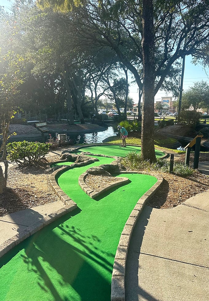 Mini-golf in Fernandina Beach: where the putting is casual, the water hazards are decorative, and nobody judges your form (just your final score).