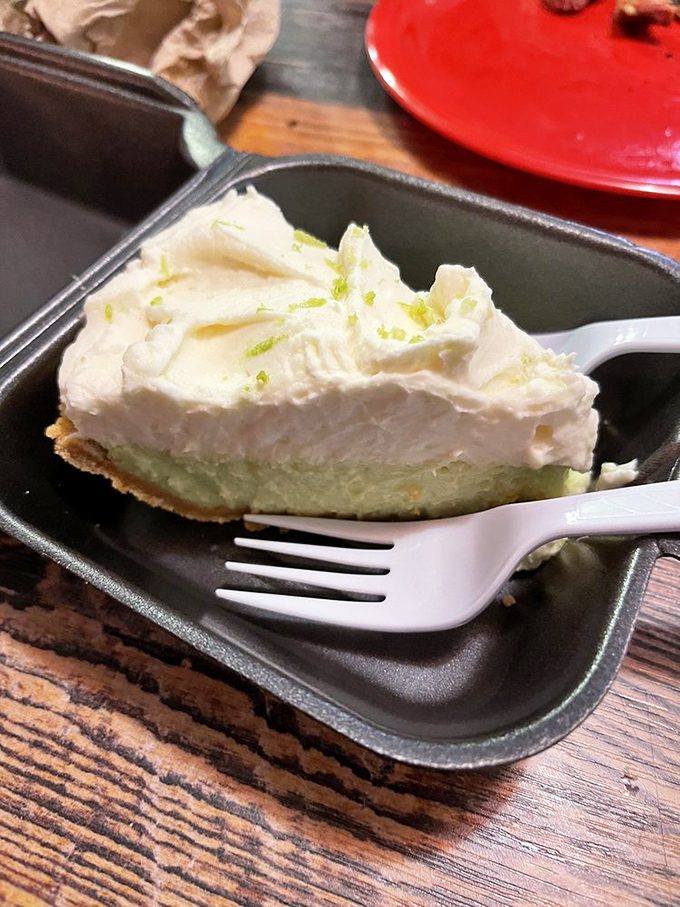 Key lime pie that strikes the perfect balance between sweet and tart—like Florida sunshine in dessert form.