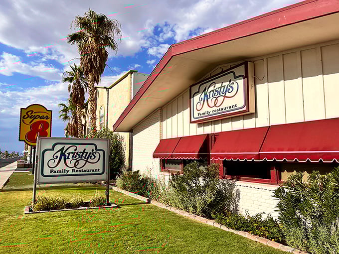 Kristy's Family Restaurant – where breakfast is served with a side of local gossip and the coffee keeps flowing until you've heard all the town news.