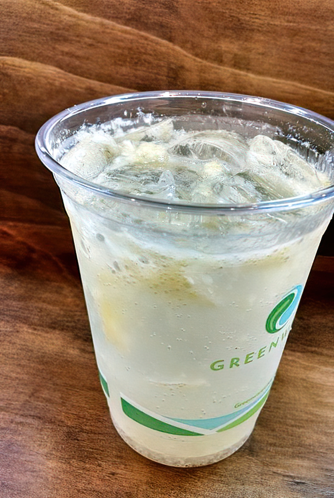 Clear, bright, and refreshing – this lemon soju cocktail cuts through rich fried foods like a samurai sword through butter.
