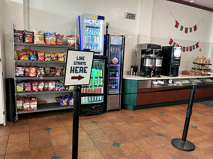 The "Line Starts Here" sign might as well read "Patience Will Be Rewarded With Transcendent Flavors."