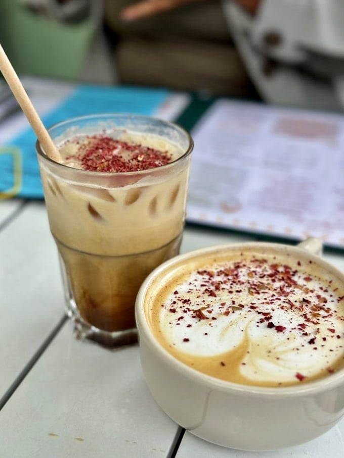 Coffee elevated to art form—these lattes don't just wake you up, they inspire you to seize the day with both hands.