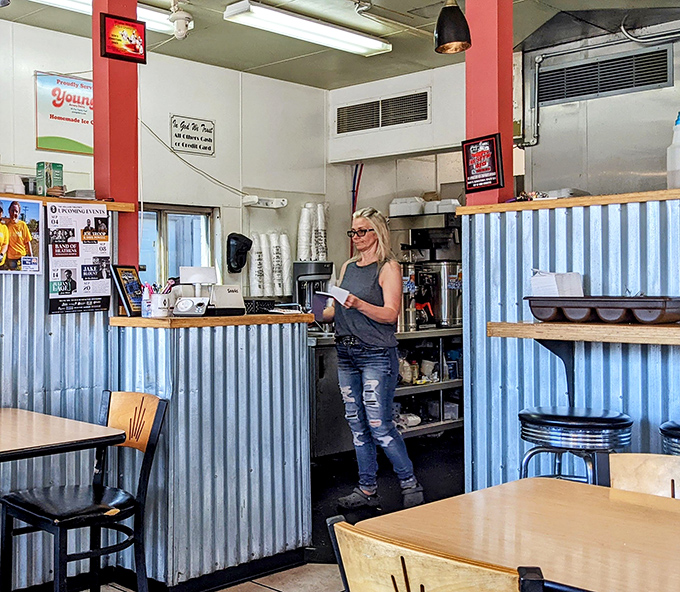 The heart of any great diner is its staff – the unsung heroes who transform ingredients into memories while keeping your coffee cup full.
